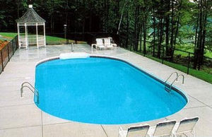 Wall swimming pool - RECTANGLE - Kafko Manufacturing - outdoor / in ...