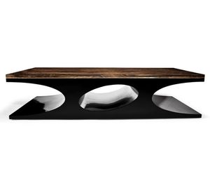 Contemporary coffee table - PLEXI - Hudson Furniture - Plexiglas ...