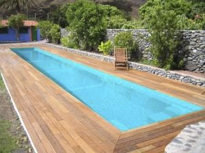 One-piece swimming pool - Multiforma - outdoor / above-ground / polyester