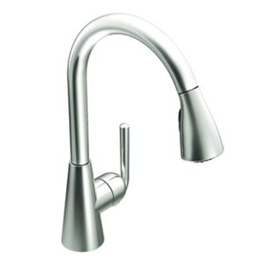 Countertop mixer tap - ABERDEEN : 7590ORB - Moen - bronze / self ...