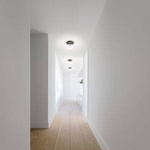 Contemporary ceiling light - Duo - VIBIA LIGHTING - round / oak / LED