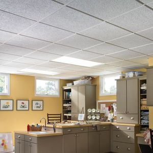 Fiberglass suspended ceiling - ESPRIT - Armstrong ceilings - USA - tile ...