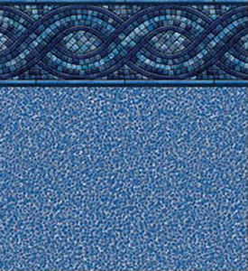 Vinyl swimming pool liner - PLATINUM ONYX - Loop Loc