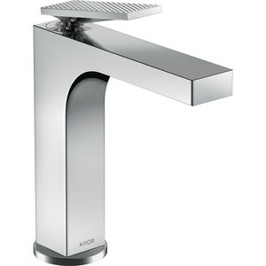 Washbasin mixer tap - 39001000 - Axor - countertop / chromed metal ...