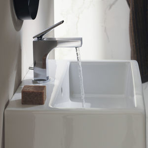 Washbasin mixer tap - 39021000 - Axor - countertop / chromed metal ...