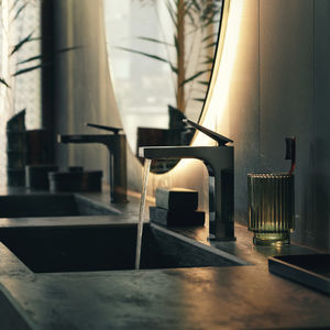 Washbasin mixer tap - 39071000 - Axor - deck mounted / chromed metal ...