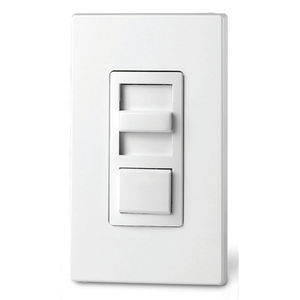 Light dimmer switch - 6161-W - LEVITON Lighting - push-button ...
