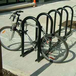 Zinc-plated steel bike stand - All architecture and design manufacturers