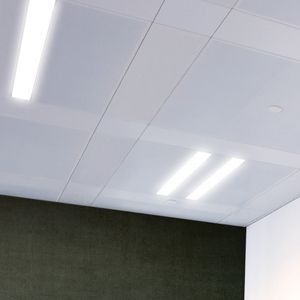 Steel suspended ceiling - BANDRASTER | PARALLEL - Atena spa - mesh ...