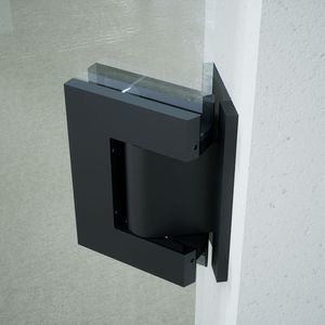 Glass door hinge - Biloba EVO VELA - Colcom - aluminum / concealed ...