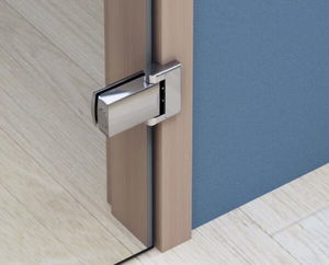 Glass door hinge - Biloba EVO VELA - Colcom - aluminum / concealed ...