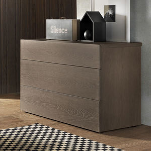 Contemporary chest of drawers - ICON ISLAND - Olivieri - wood veneer ...