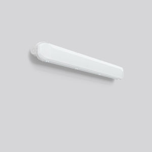 Surface mounted lighting profile - LINEDO 50 - RZB - LED / plastic / dimmable