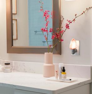 Contemporary night-light - RING - GE Lighting - plastic / white / sensor