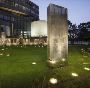 Recessed floor light fixture - EFC100 - WE-EF LEUCHTEN - LED / HID / round