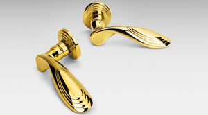 Door handle - GIRA - COLOMBO DESIGN - brass / contemporary / by Jasper ...