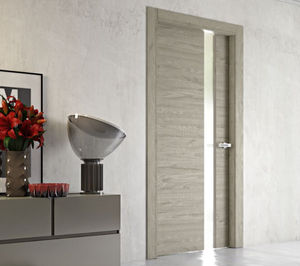 Telescopic door - Geo Cosenza Rovere Moka - PAIL SERRAMENTI - interior ...