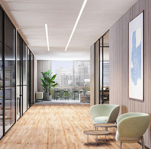 Recessed ceiling light fixture - BROADLIGHTER® - GLAMOX - LED / linear ...