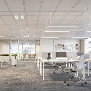 Interlocking light fixture - C80-WR G2 - GLAMOX - hanging / LED / linear