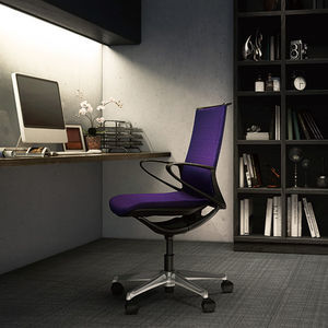 Contemporary office chair - ABILIS - Okamura - indoor / fabric / metal base