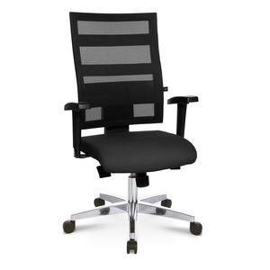 Contemporary executive chair - TD LUXE 10 - Topstar - leather / metal ...