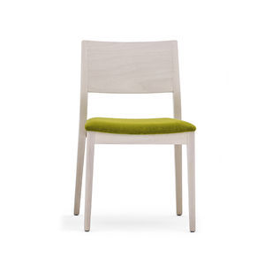 Contemporary chair - LOGICA 00912 - Montbel - indoor / fabric / leather