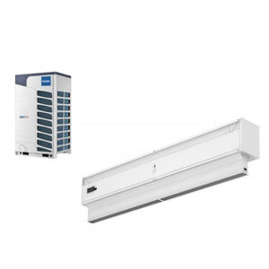 Ceiling-mounted air curtain - ECM 1000 DX8-ME - airtecnics - commercial