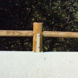 Bicycle crossing fence - CYLINDRIQUE 2 LISSE - Rondino - with bars ...