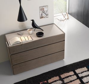 Lacquered glass chest of drawers - All architecture and design ...