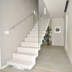 Square spiral staircase - LERICI MINI CS - ITALIAN FASHION STAIRS ...