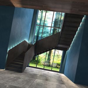 Half-turn staircase - LERICI MINI F1 - ITALIAN FASHION STAIRS - wooden ...