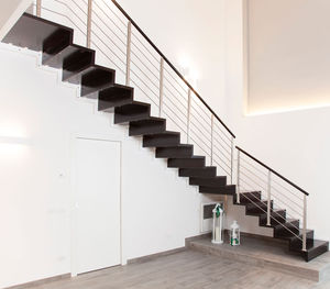 Square spiral staircase - LERICI MINI CS - ITALIAN FASHION STAIRS ...
