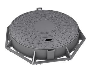 Cast iron manhole cover - EXTRACTOR E600 - Benito - round