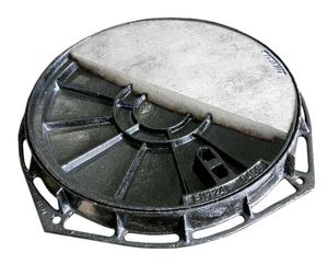 Cast iron manhole cover - EXTRACTOR E600 - Benito - round