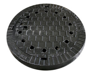 Cast iron manhole cover - EXTRACTOR E600 - Benito - round
