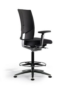 Contemporary office armchair - ITERA - Klöber - polyurethane ...