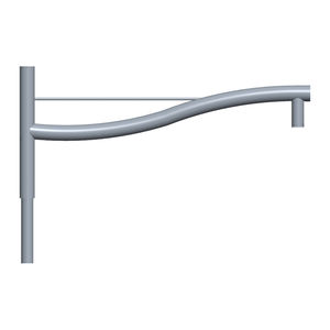 Steel street light bracket - BAR - Fontes de Paris