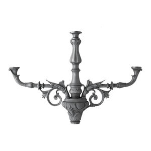 Steel lamp post arm - All architecture and design manufacturers