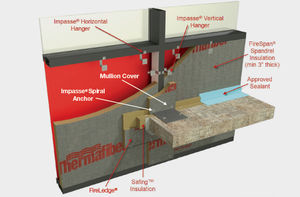 Thermal insulation - FIRESPAN 90 - Thermafiber, Inc - mineral wool ...