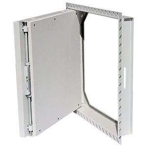 Wall access hatch - EX16-120-MD-PF-BL-8TRI - Exitile - rectangular / metal