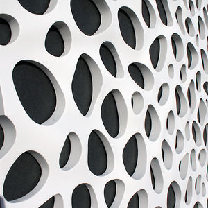 Wall-mounted decorative panel - WAVY - INTERLAM - for interior / cover ...