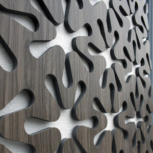 Wall-mounted decorative panel - WAVY - INTERLAM - for interior / cover ...