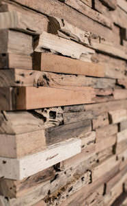 Wall-mounted decorative panel - WOOD WALL COVERING PANEL PLANK FLEXIBLE ...