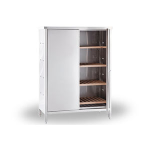 Stainless steel storage cabinet for kitchen - All architecture and ...
