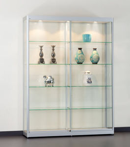 Contemporary display case - CURVE ROUND - SDB Vitrinebouw BV - glass ...
