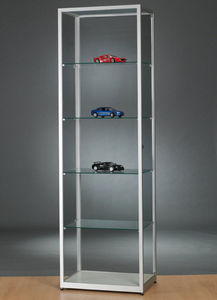 Anodized aluminum display case - All architecture and design manufacturers