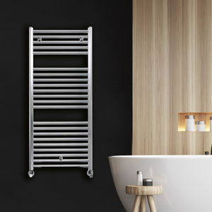 Hot water towel radiator - OV-AL BATH - Ridea - electric / contemporary ...