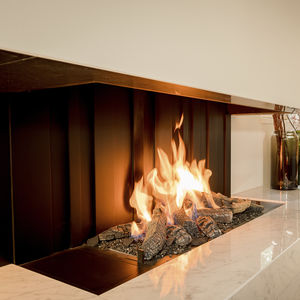Natural gas fireplace - URBAN MF 1050-75 G 1S - Metalfire Architectural ...