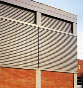 Ribbed sheet metal - 4" BOX RIBS - Corrugated Metals, Inc. - for roof ...