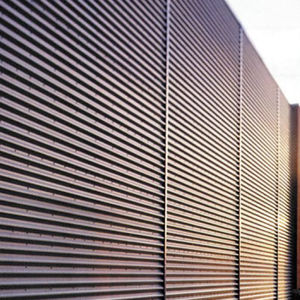 Ribbed sheet metal - 4" BOX RIBS - Corrugated Metals, Inc. - for roof ...